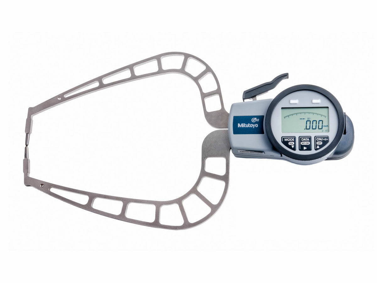 External Digimatic Tube Thickness Caliper Gage - Mitutoyo