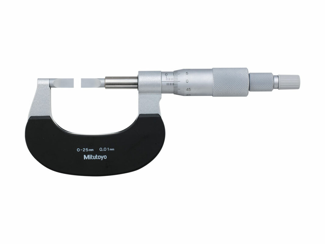 Blade Micrometer-Non-Rotating Spindle - Mitutoyo