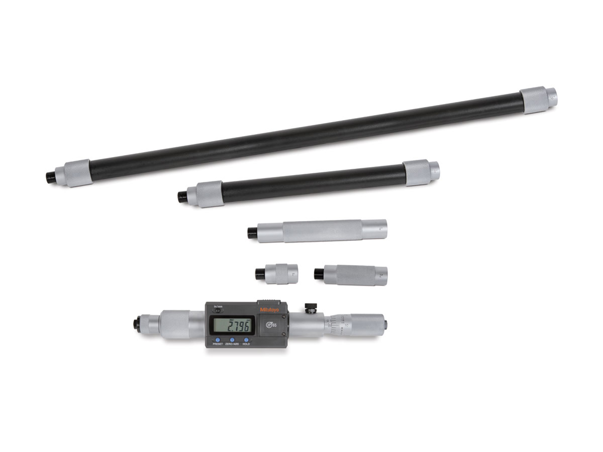 Digimatic Tubular Inside Micrometers Extension Pipe Type - Mitutoyo