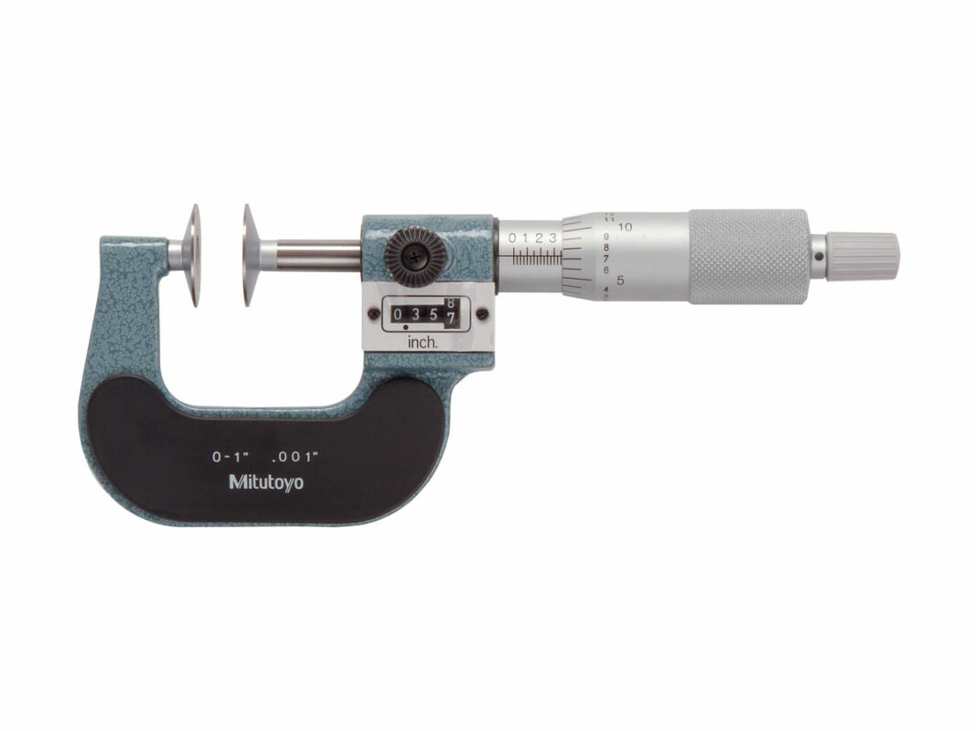 Disc Micrometer-Mechanical Counter - Mitutoyo